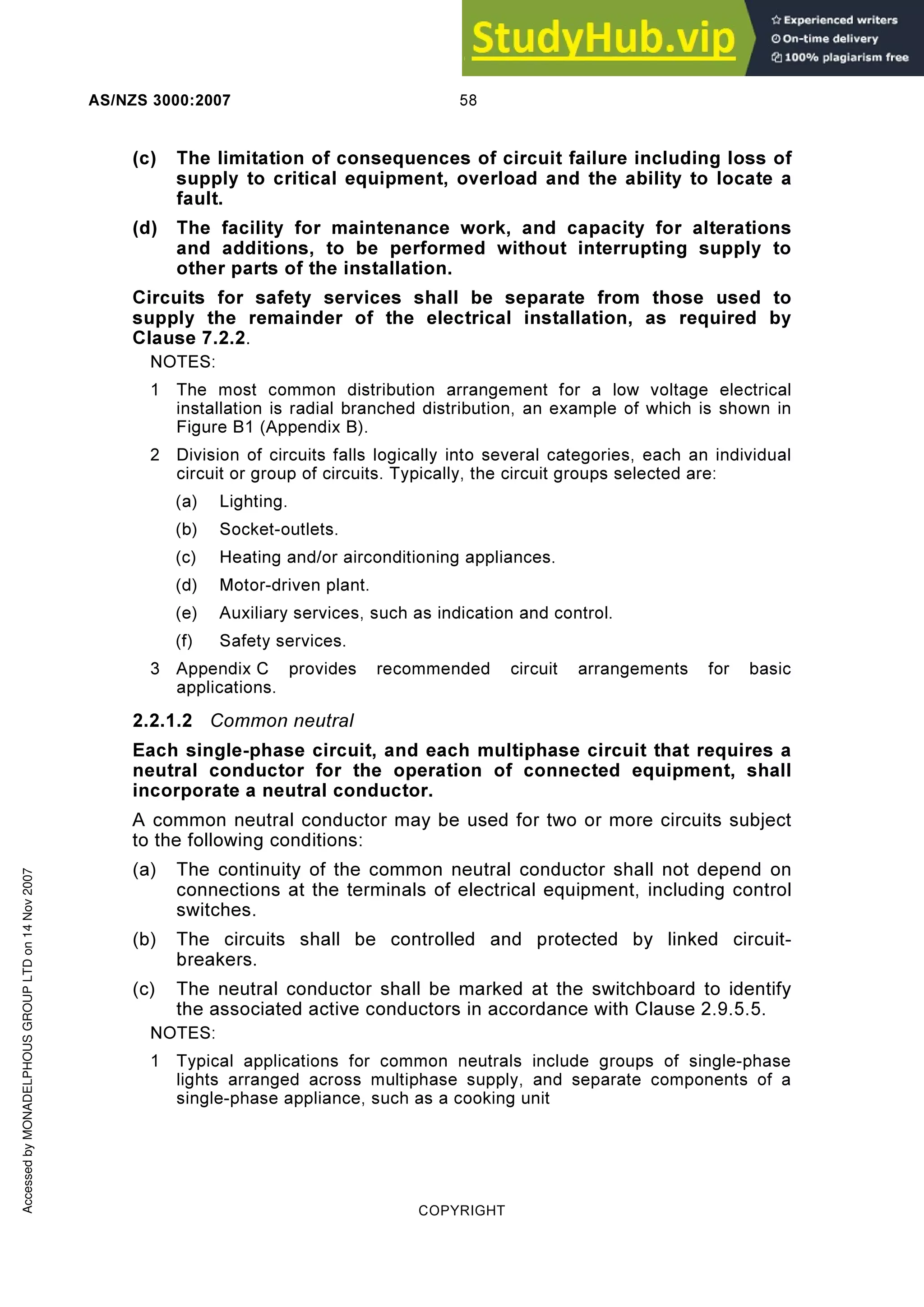 AS NZS AS NZS 3000 2007 Wiring Rules | PDF