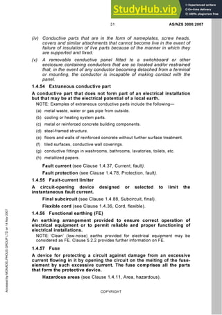 AS NZS AS NZS 3000 2007 Wiring Rules | PDF
