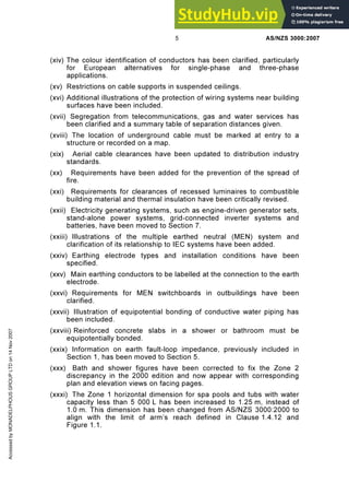 AS NZS AS NZS 3000 2007 Wiring Rules | PDF