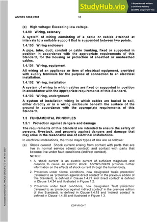 AS NZS AS NZS 3000 2007 Wiring Rules | PPT