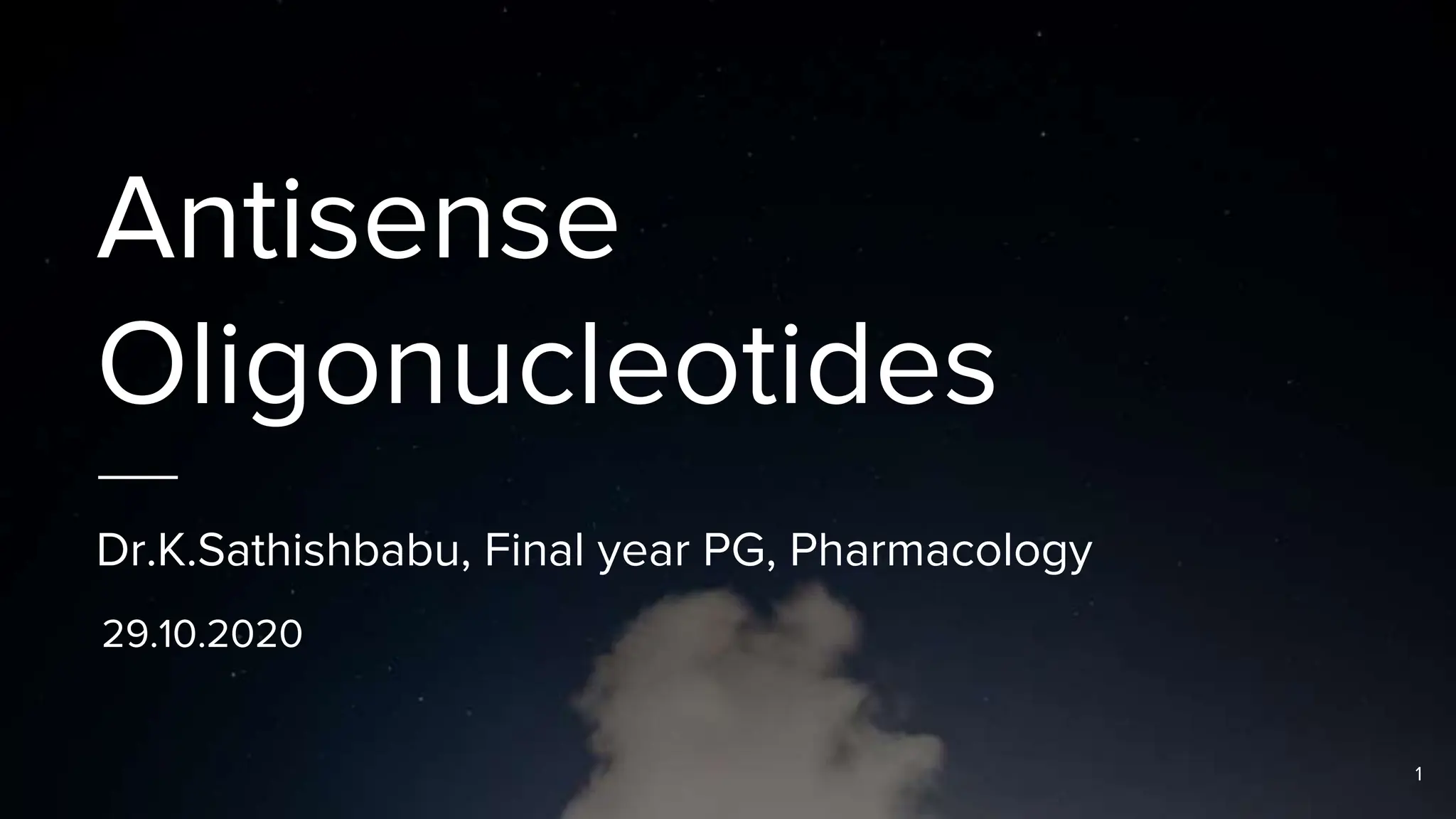 ANTISENSE OLIGONUCLEOTIDES.pptx