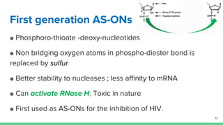ANTISENSE OLIGONUCLEOTIDES.pptx