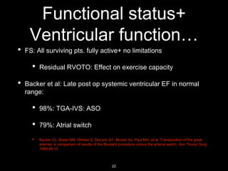 ASO: ARTERIAL SWITCH OPERATION | PPTX