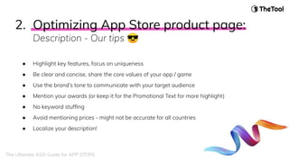 App Store Optimization (ASO) - 2020 Ultimate Guide for Apple App Store ...