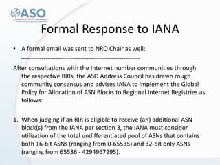 ASO AC Report, by Aftab Siddiqui [APNIC 38 / Global Reports] | PPT