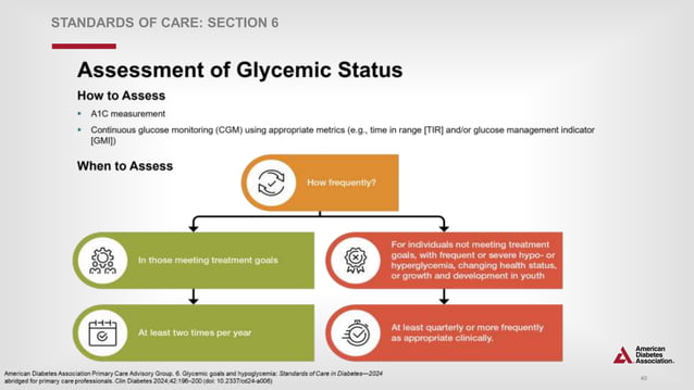 Summary of Revisions: Standards of Care in Diabetes—2024 | PPTX