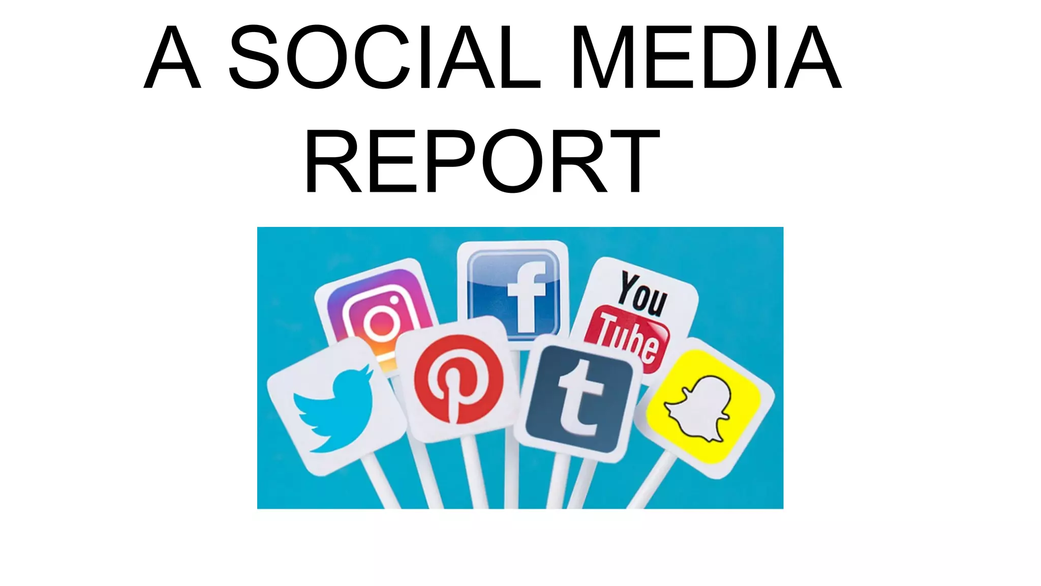 A social media report | ODP | Social Networking | Internet
