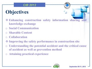 A social network model for construction safety knowledge sharing | PDF