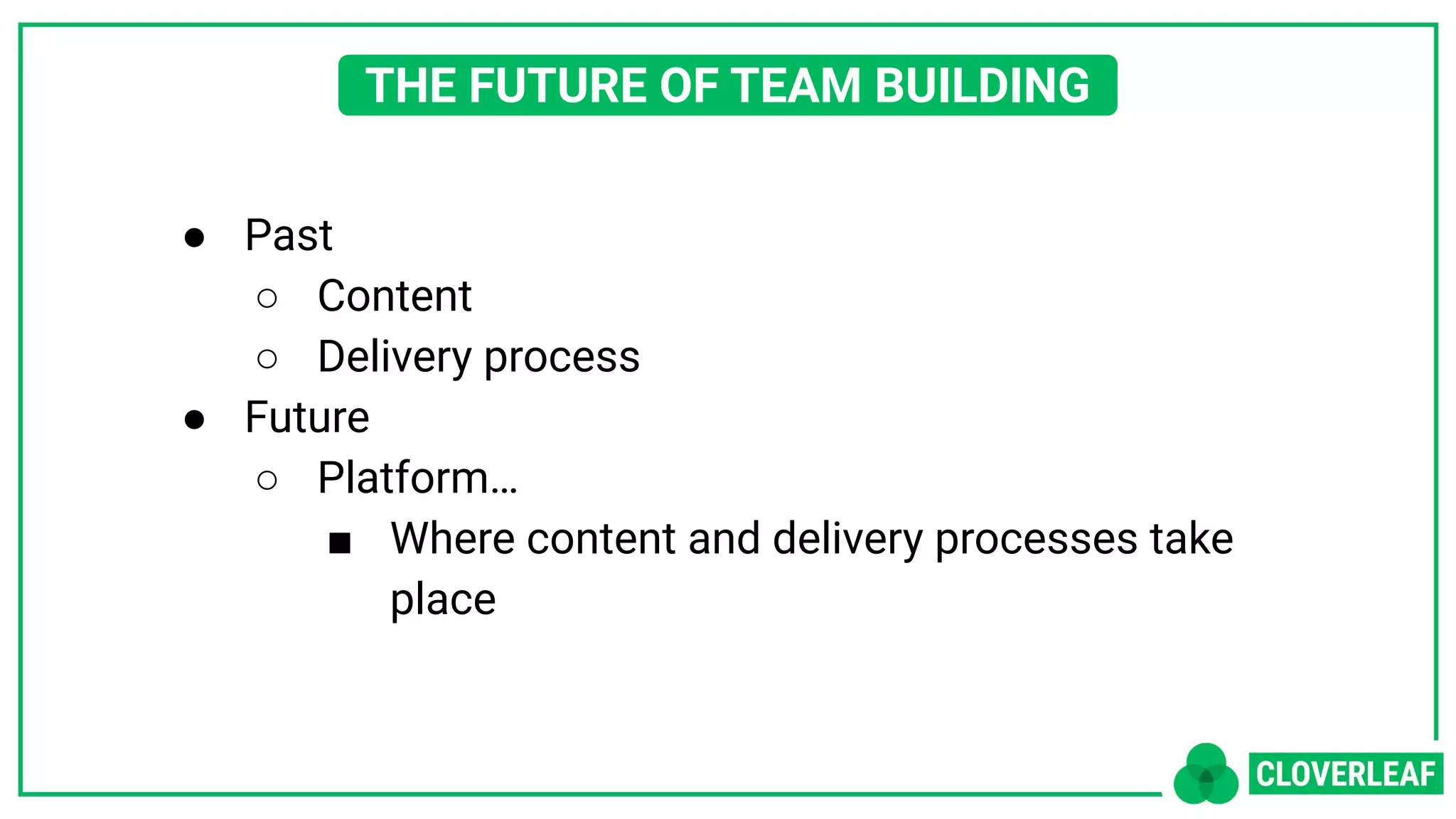 Team Building - A social science perspective | PDF