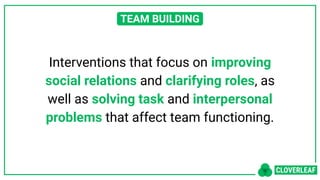 Team Building - A social science perspective | PDF