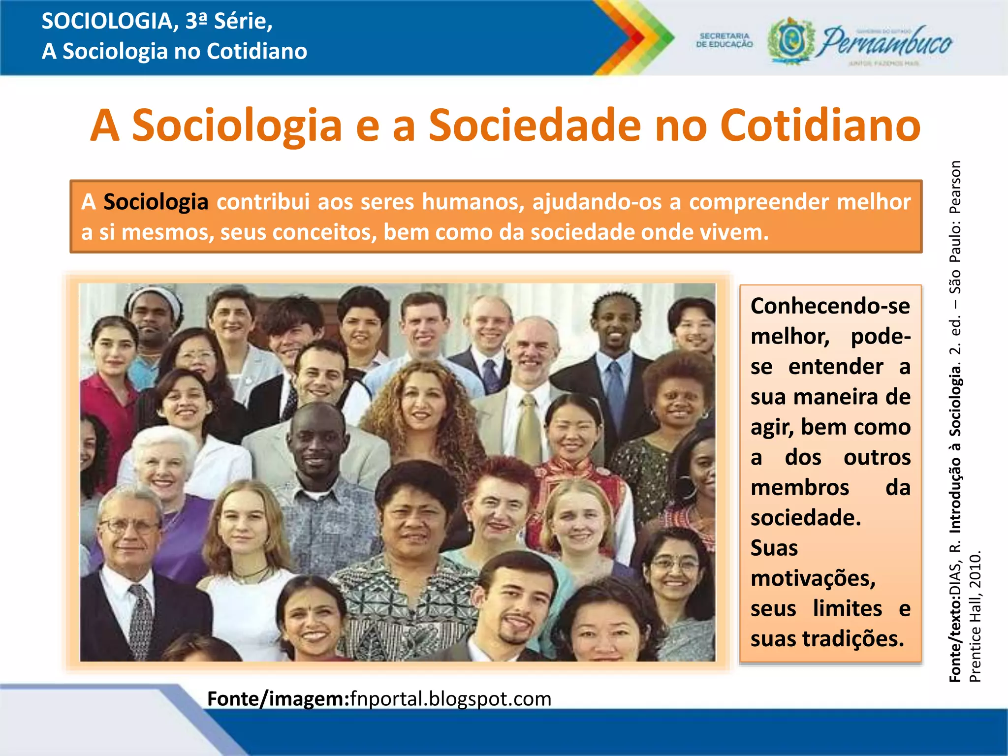 A Sociologia no Cotidiano.ppt