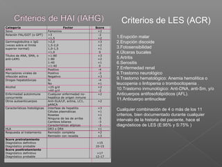 Asoc lupus eritematoso sistemico y hepatitis autoinmune | PPT
