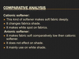 Textile Softener Characteristics | PDF