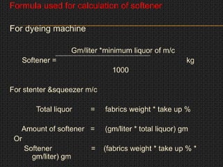 Textile Softener Characteristics | PDF