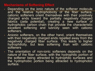 Textile Softener Characteristics | PDF