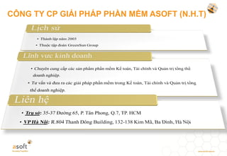 Asoft erp | PPT
