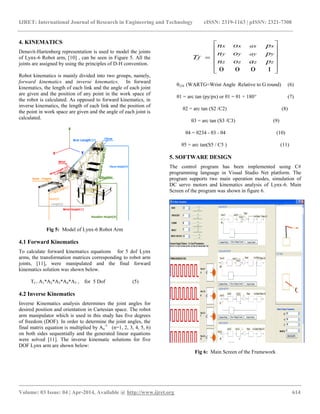 A software framework for dynamic modeling of dc motors at robot joints ...