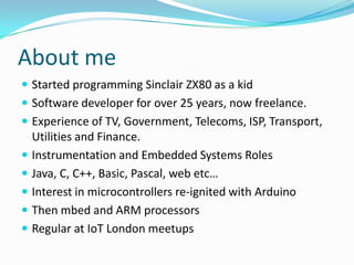 A software guy does hardware | PPT