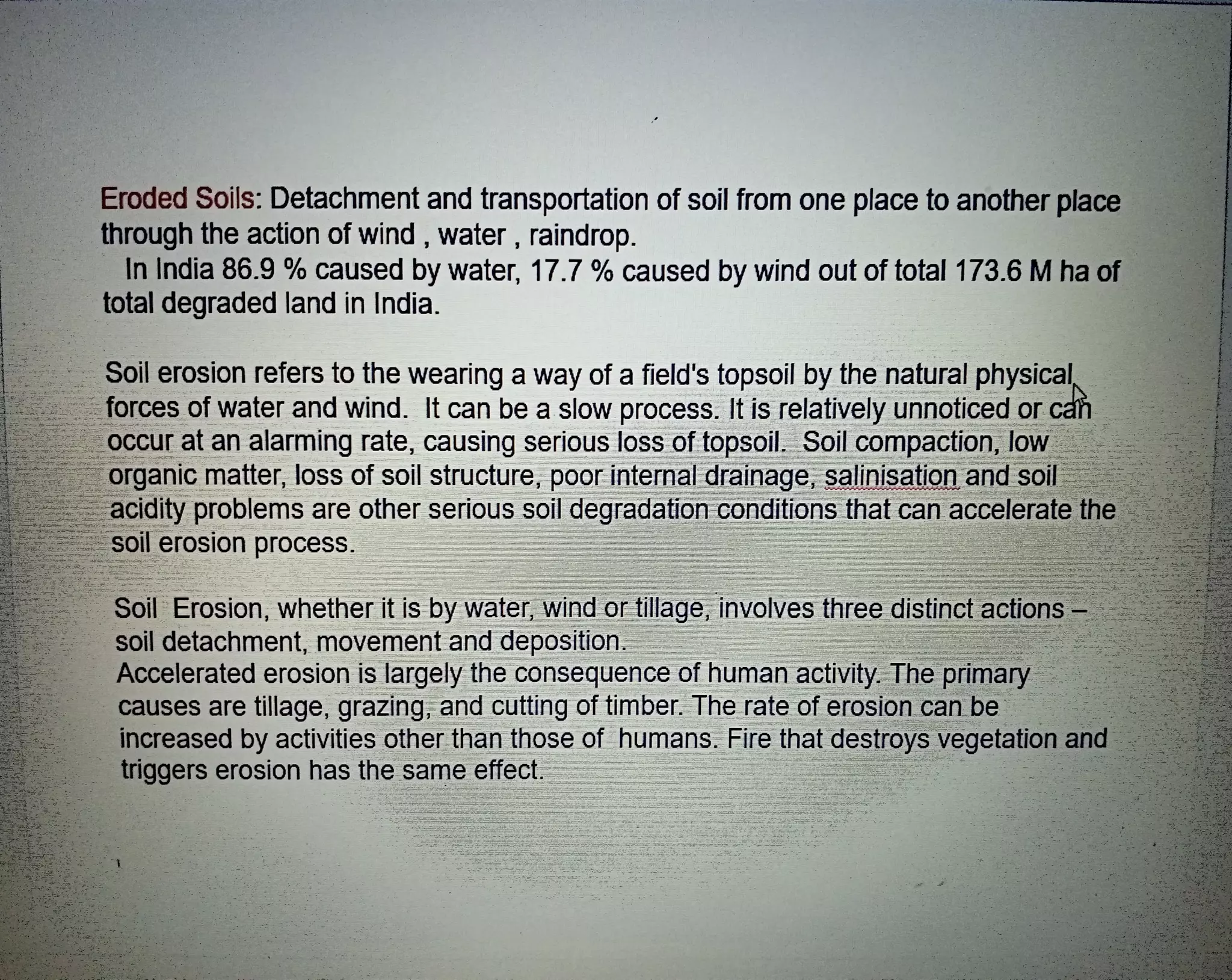PROBLEMATIC SOIL AND THEIR MANAGEMENT ASOIL5221 NOTES | PDF