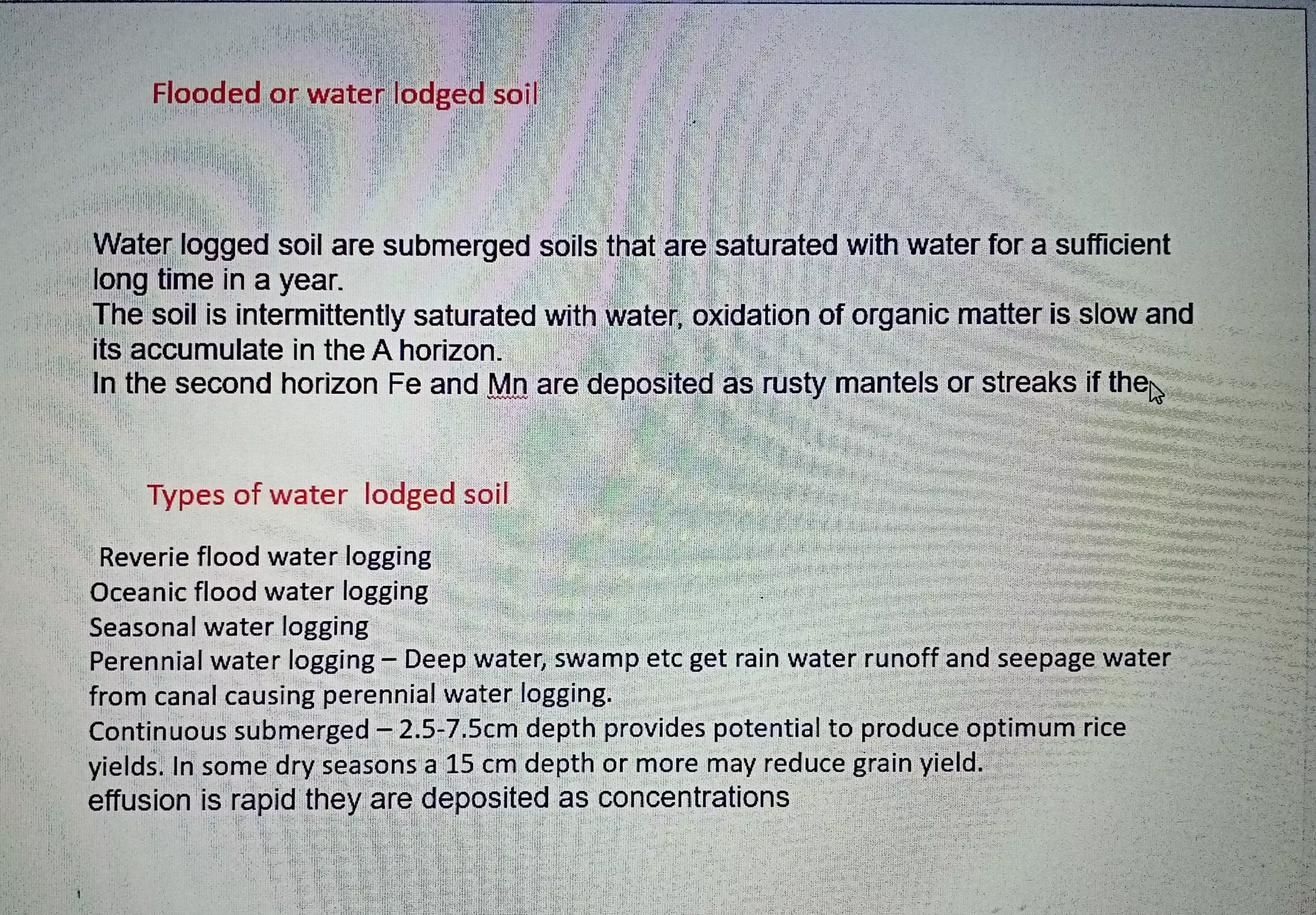 PROBLEMATIC SOIL AND THEIR MANAGEMENT ASOIL5221 NOTES | PDF