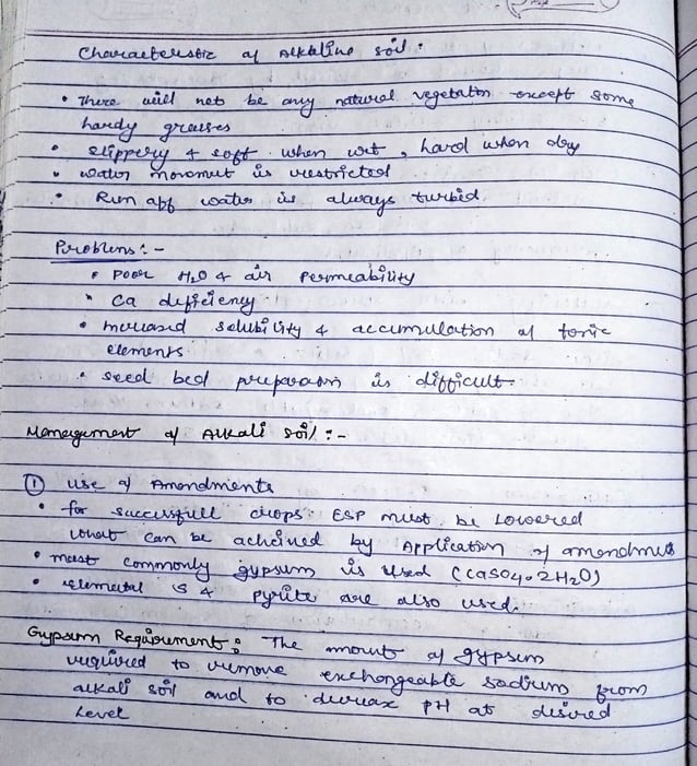 PROBLEMATIC SOIL AND THEIR MANAGEMENT ASOIL5221 NOTES | PDF ...