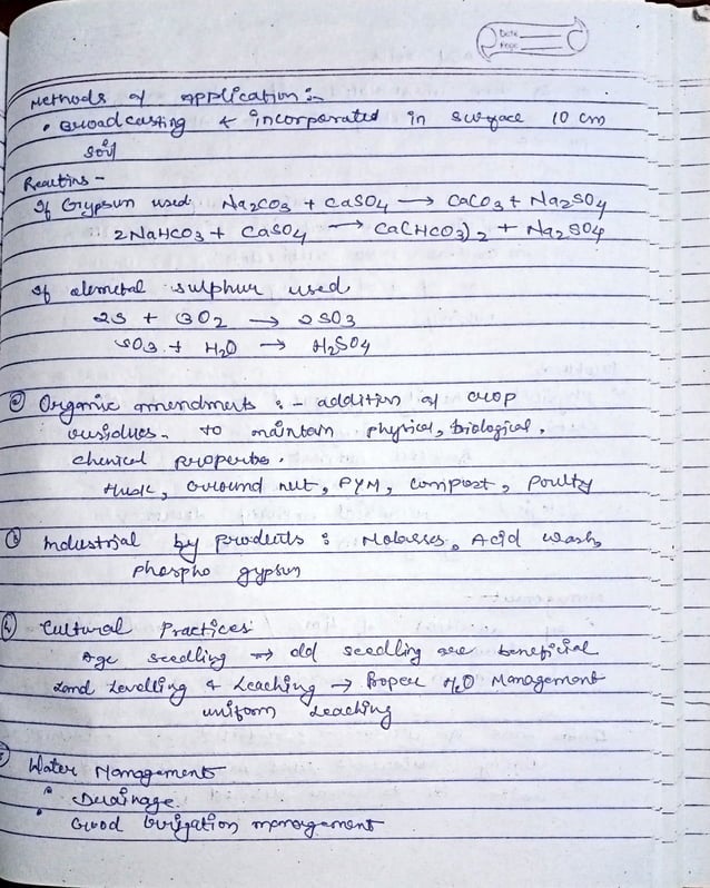 PROBLEMATIC SOIL AND THEIR MANAGEMENT ASOIL5221 NOTES | PDF ...