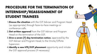 A&S OJT Policy, Procedure, and Guidelines for Students_Presentation ...