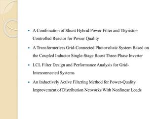 IEEE electrical projects using Matlab/Simulink software | PPT