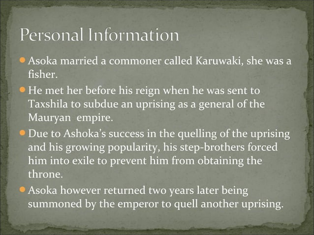 Asoka the great | PPT