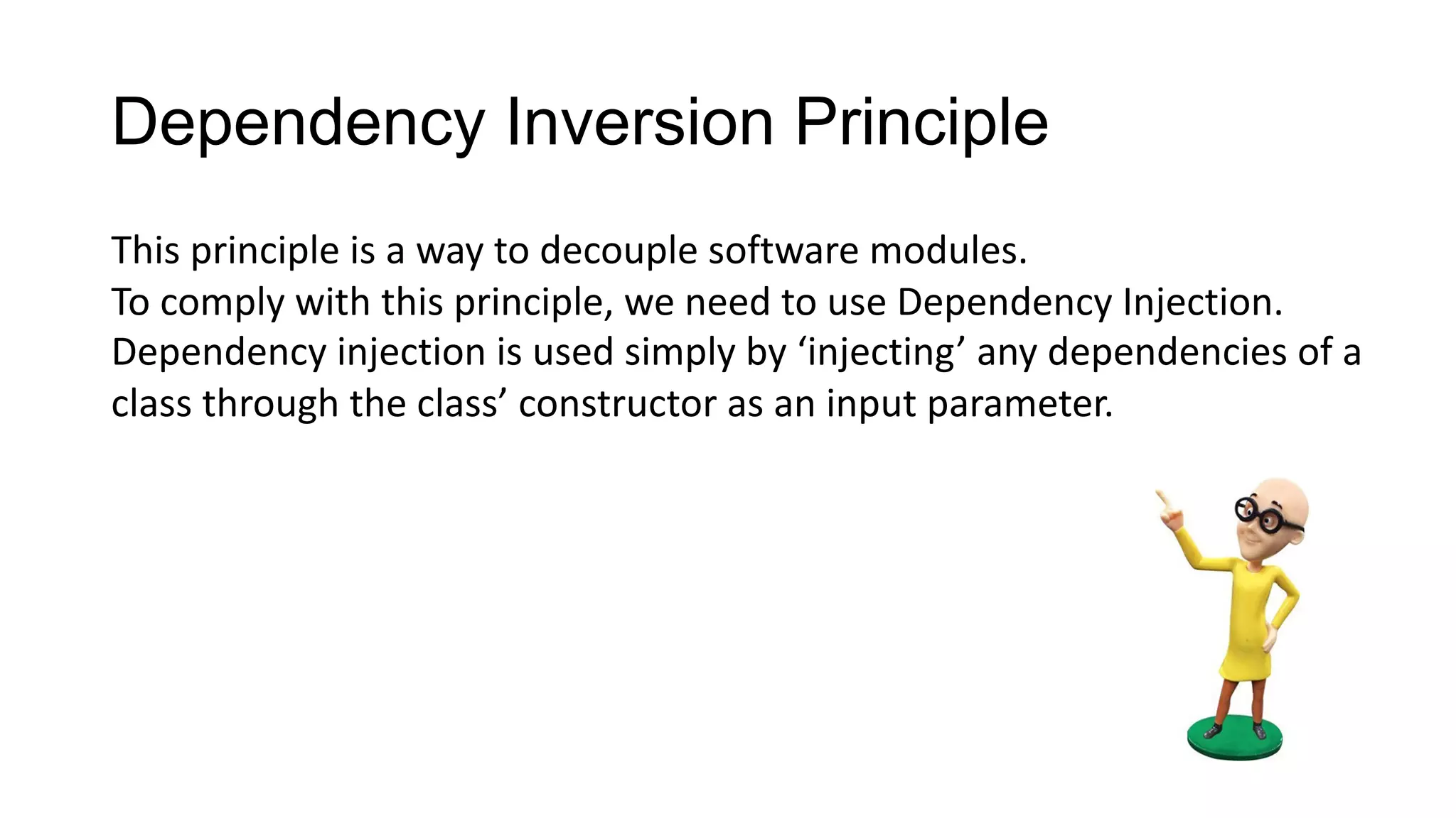 A SOLID Design in InterSystems ObjectScript | PDF