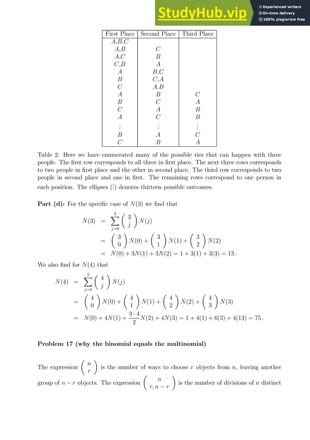 A Solution Manual For A First Course In Probability | PDF | Auto Type ...