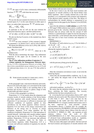 A Solution Of The 4Th Clay Millennium Problem About The Navier-Stokes Equations | PDF