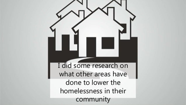 A solution to homelessness