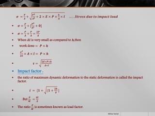 Advanced Strength Of Material | PPTX