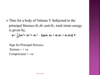 Advanced Strength Of Material | PPTX