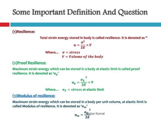Advanced Strength Of Material | PPTX