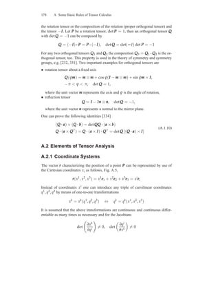 A some basic rules of tensor calculus | PDF
