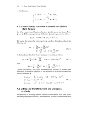 A some basic rules of tensor calculus | PDF