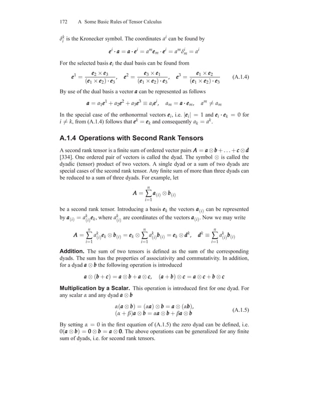 A some basic rules of tensor calculus | PDF