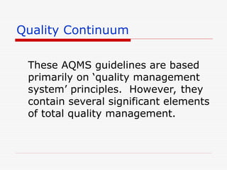 Presentation on audit quality management system | PPT