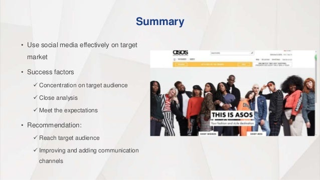ASOS digital marketing strategy