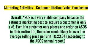 ASOS Marketing Case Study & A/B Testing | PDF
