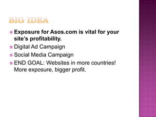 Asos presentation | PPT