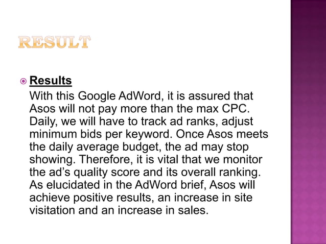 Asos presentation | PPT