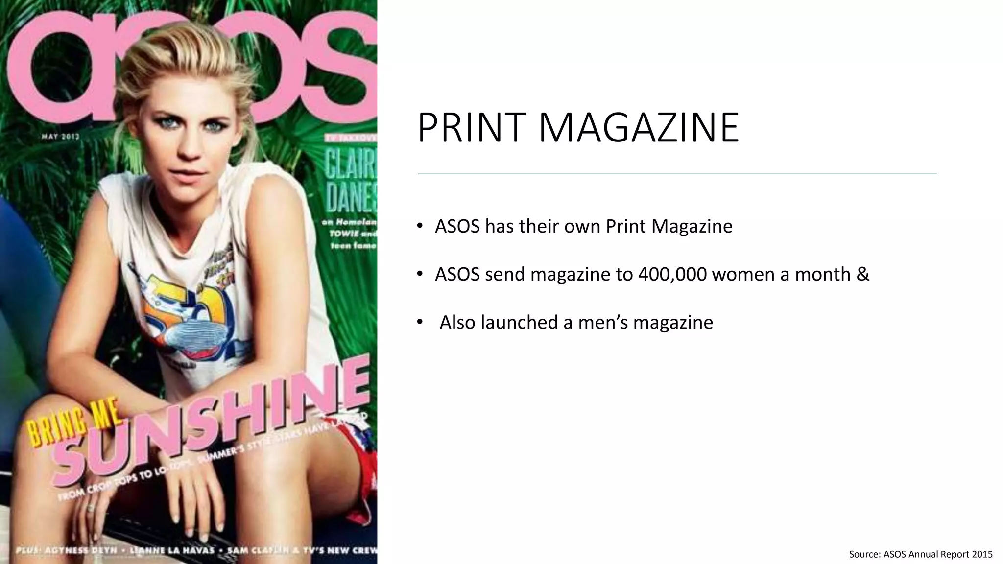 Asos revenue model | PPT