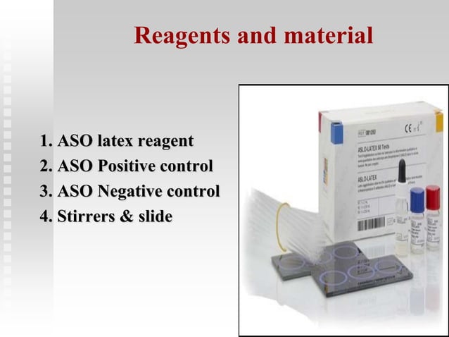 ASO test.ppt | Infectious Diseases | Diseases and Conditions