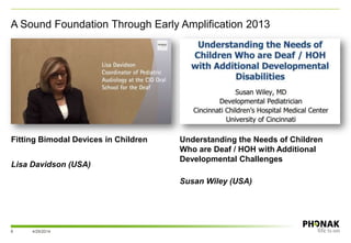 A Sound Foundation 2013 - Speaker Slidecasts | PPTX