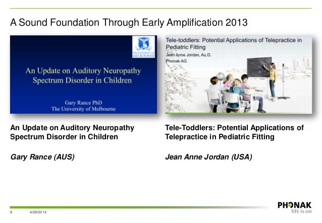 A Sound Foundation 2013 - Speaker Slidecasts