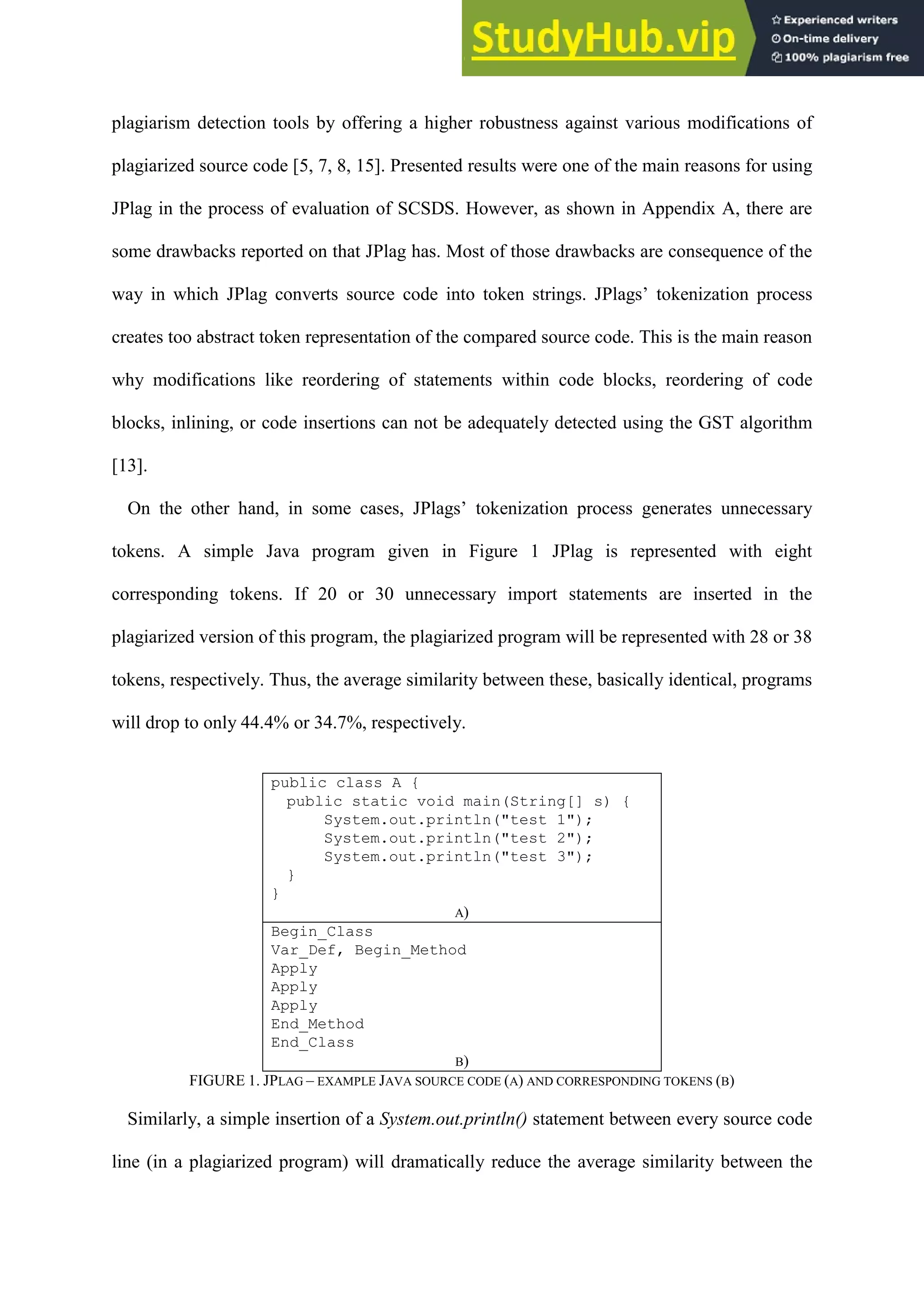 A Source Code Similarity System For Plagiarism Detection | PDF