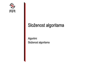 Algoritmi i strukture podataka | PPT
